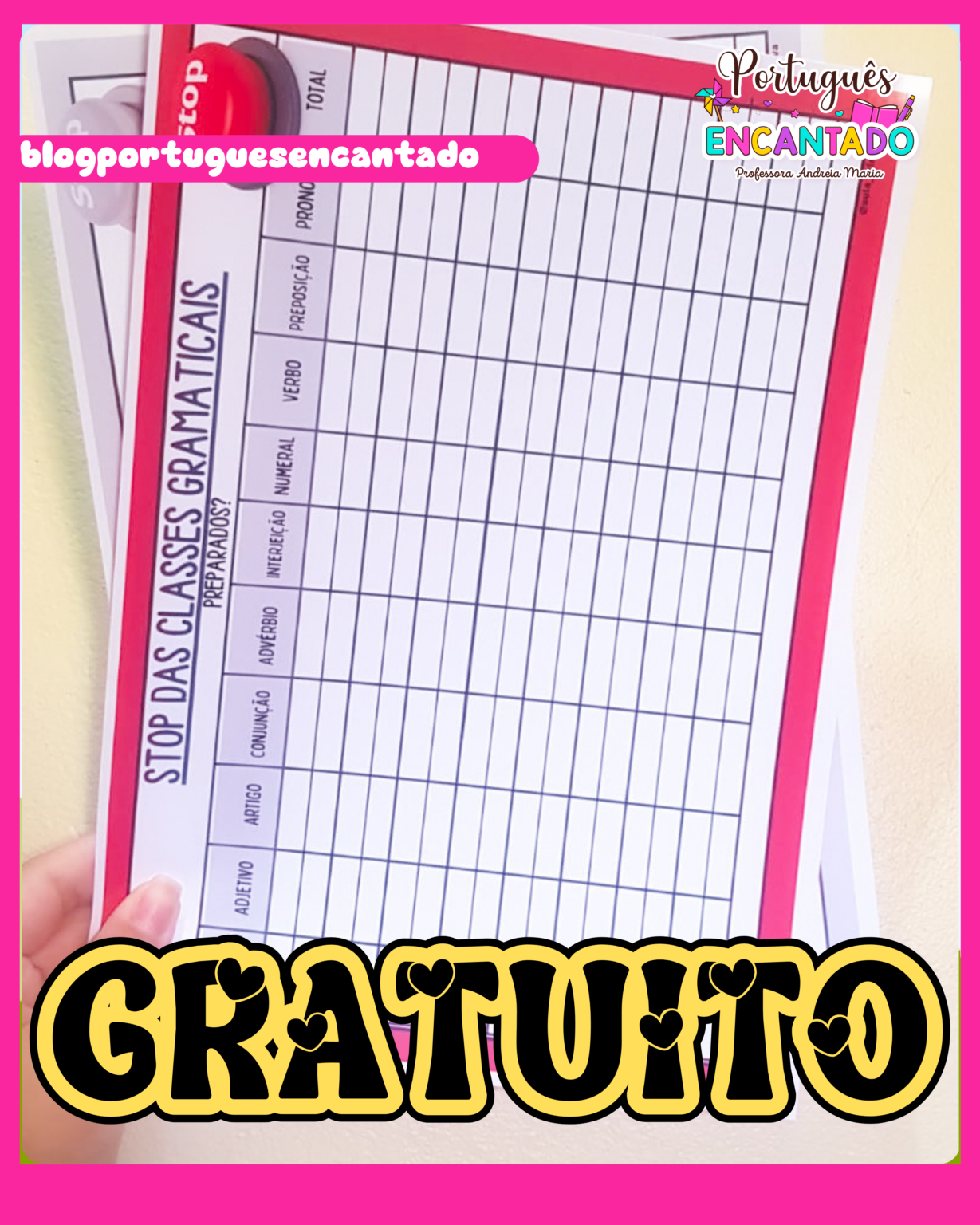 Stop – Classes gramaticais – Blog – Português Encantado